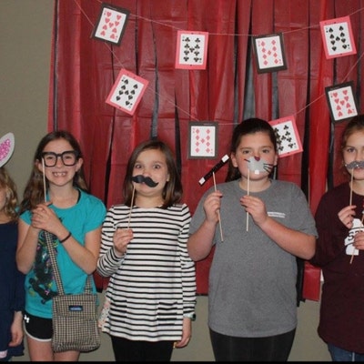 Magician Photo Booth Props Set of Glitter Photo Booth Props Magic ...