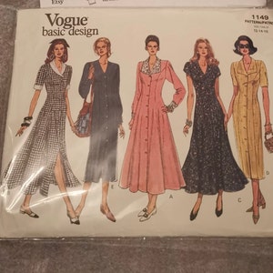 Vogue 7656 / Vintage 1970s Sewing Pattern / Dress / Bust 39 / - Etsy