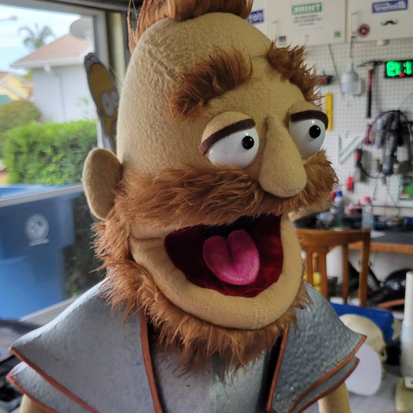 MUPPET Style PUPPETS Professional Hand Rod Puppet - Full Body - Etsy