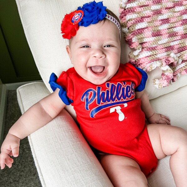 Philadelphia Phillies Baseball Elastic Infant, Toddler, or Adult Size ...