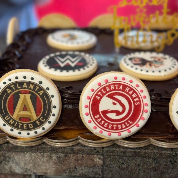 Sports Team Cookies - Etsy