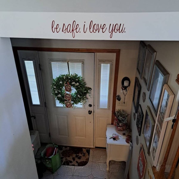 Home Cursive Heart Decal Kitchen Backsplash Vinyl Sign Kitchen Decor ...