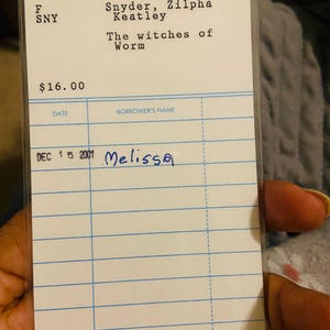 Vintage Library Due Date Stamp Card Bookmarks - Etsy