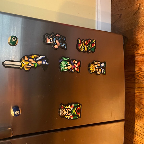 Final Fantasy 6 Perler Bead Sprite: Moogle, Terra, RPG Art - Etsy