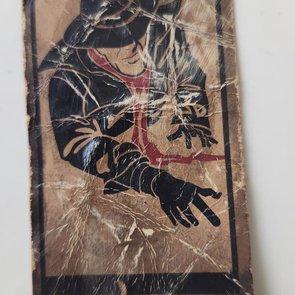 Silver Shroud Calling Card - Etsy