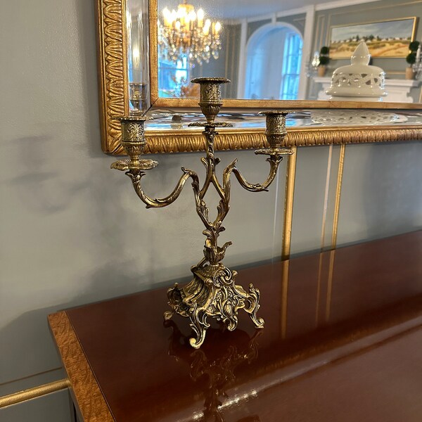 Antique Classical Cast Metal Statue Sculpture Maiden and Child Bronze ...