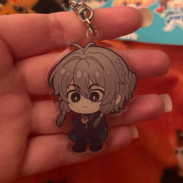 CUSTOM KEYCHAIN - Chibi Double-sided Acrylic Keychains Commission - Etsy