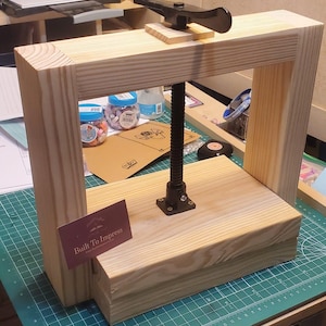 Finishing Press - Maple Wood - Book Binding, Book Pressing - Etsy
