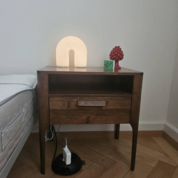 Floating Shelves Rounded Oval Floating Shelf Solid Wood Personalized ...
