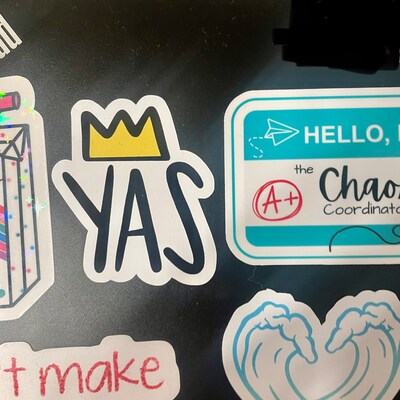 Yikes Sticker Water Bottle Stickers VSCO Stickers Laptop - Etsy
