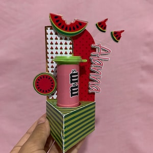 M&M Box, MM Box Template, Treats Box, Box Template, Chocolate Box ...