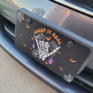 License Plate Frame, Pink Preppy Car Accessories, Cute Car Decor for ...