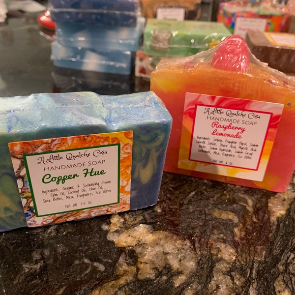 SALT WATER TAFFY Handmade Soap, Soap Bar, Gift Soap, Decorative Soap ...