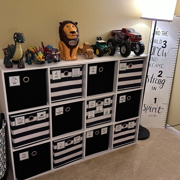 Printable Kids Clothing Labels Dresser Drawers Closet Storage Labels ...