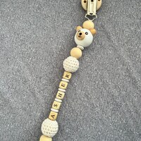 Beautiful Handmade Personalised Dummy Clip Wooden Dummy - Etsy