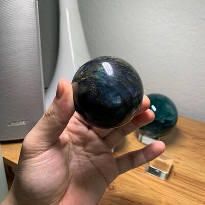 Natural Red Mahogany Obsidian Sphere Obsidian Ball Crystal Sphere 100mm ...