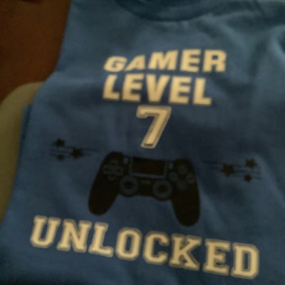 Level 7 Unlocked Svg, 7th Birthday Svg, My 7th Birthday Svg, Seventh ...