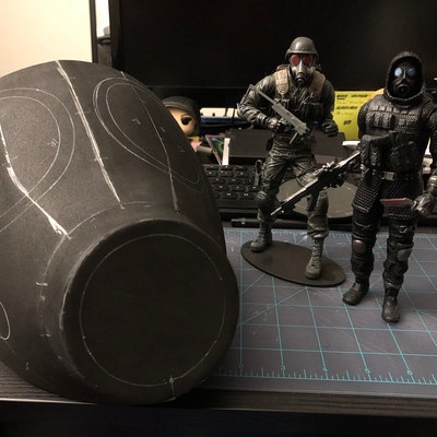 DIY Pyro Helmet 2in1 Templates for EVA Foam & Crafting Help Book - Etsy