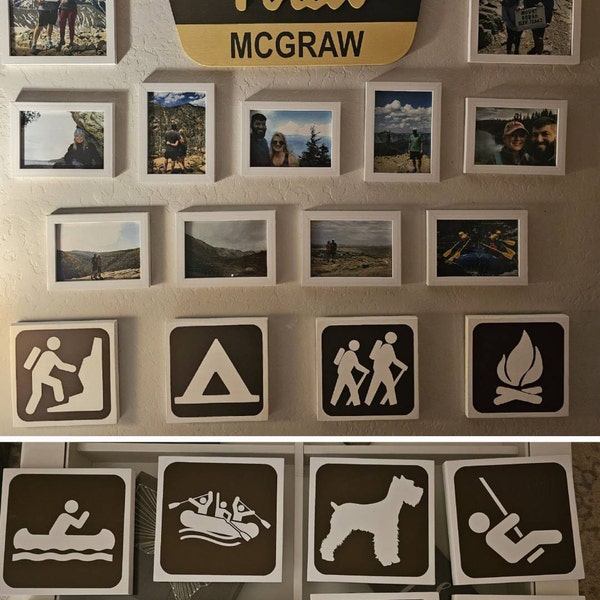 National Parks & Recreation Sign, 100+ Image Choices, Cabin Decor ...