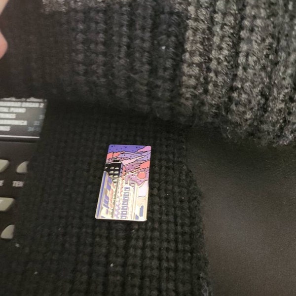 Halcyon Sunset Enamel Pin - Etsy