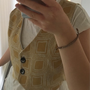 Cropped Waistcoat Sewing Pattern, Short Waistcoat, Ladies Vest, Women ...