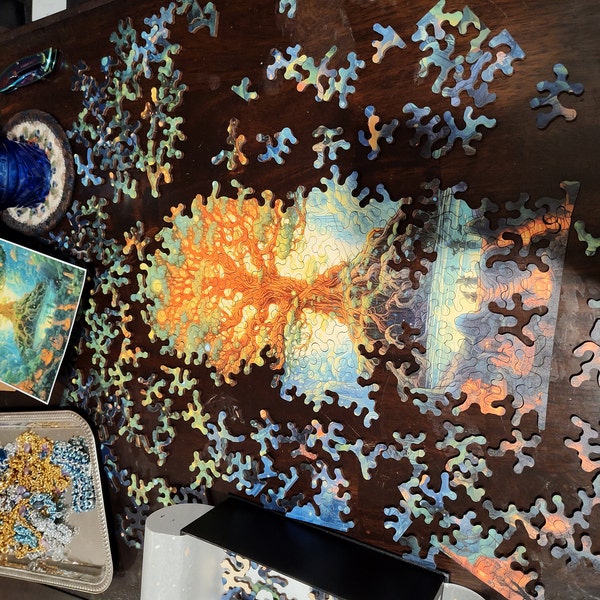 Riverbend - Gemturt Jigsaw Puzzle for Adults | Premium Wooden Puzzle ...