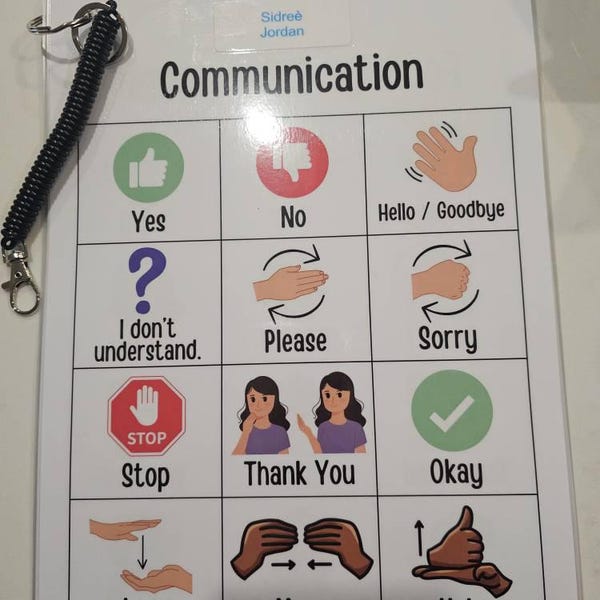 ASL Flashcards - American Sign Language Flashcards - Special Education ...