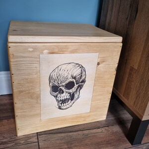 Record Storage Box 7 Inch Vinyl Singles Vintage Style Case. | Etsy UK