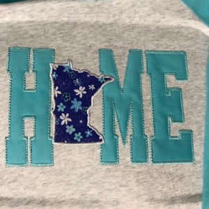 SALE** 9 Sizes Minnesota State Appliqué Embroidery Machine Embroidery ...