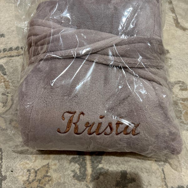 Bathrobe | Luxury Bathrobe | Personalized Robe | Embroidered Bathrobe ...