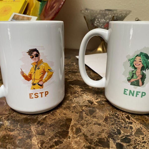 ENFP Mug, Mbti Mug, MBTI Gift,16 Personalities Gift, Ceramic Mug ...