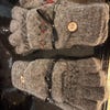 Natural Goat Wool Knee-high Socks, Knitted Warm Boot Socks, Fuzzy Comfy ...