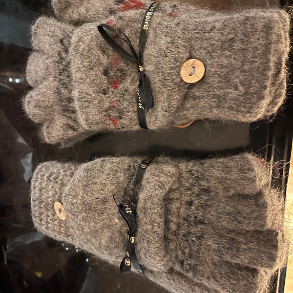 Natural Goat Wool Knee-high Socks, Knitted Warm Boot Socks, Fuzzy Comfy ...