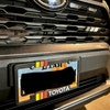 Vintage-toyota-retro-style-license-plate-frame-trd-offroad-tacoma-fj ...