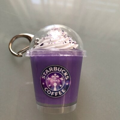 Mini Faux Resin Coffee Keychains - Etsy