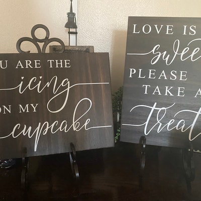 Dessert Table Wedding Sign Wooden Dessert Table Sign Wedding - Etsy