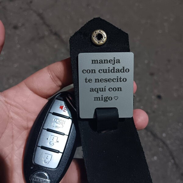 Man Accessory Leather Keychain With Photo, Personalized Gifts for Him ...