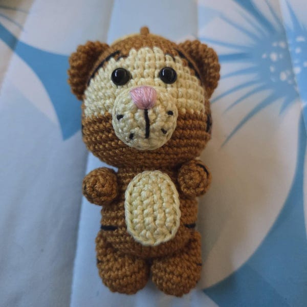 Finished Product: Handmade Winnie and Friends Keychain - Etsy