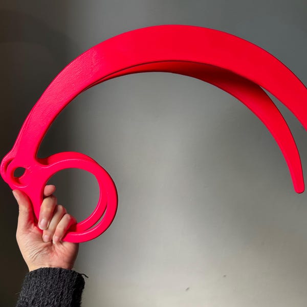 Wooden Buugeng UV Active Arctic Cyan, S Staff Handmade Flow Art Props ...