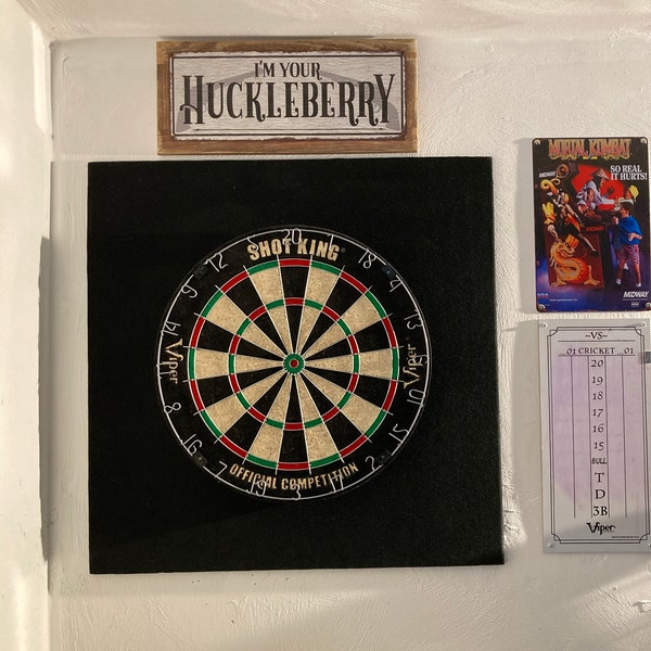 I'm Your Huckleberry Metal Sign: White Rustic Looking Aluminum Sign ...