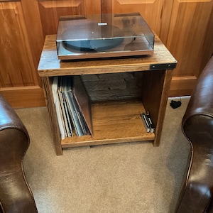 DJ Stand Record Player Sideboard Vinyl Unit | Etsy UK