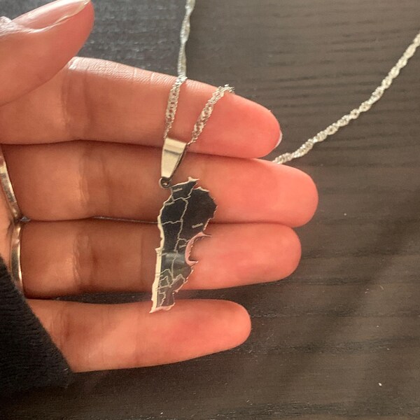 Turkey Map Outline Pendant Necklace map of Turkey Charm Necklace ...