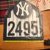NEW YORK YANKEES Address Sign Custom Wood Decor New York Yankees Gifts ...