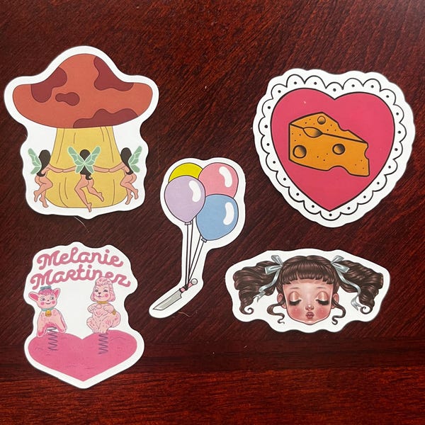 Melanie Martinez Stickers - Etsy