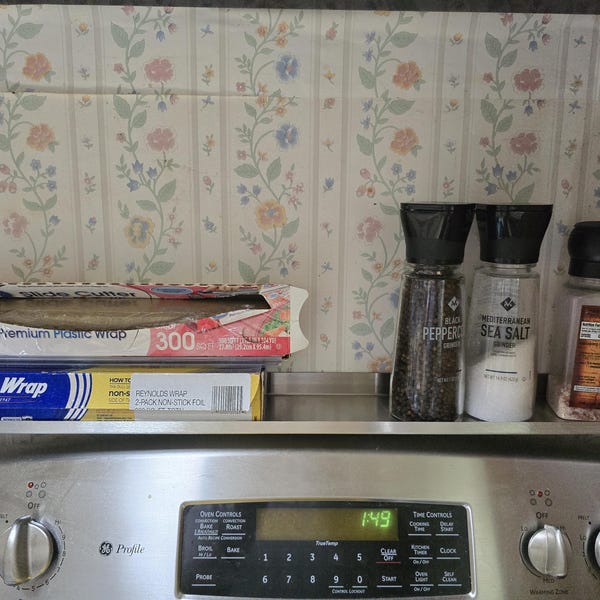 30" Over-the-range Modern Metal Ultraledge(r) Floating Shelf / Display ...