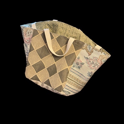 Folded Japanese Bag PDF Sewing Pattern and Tutorial Instant Digital ...