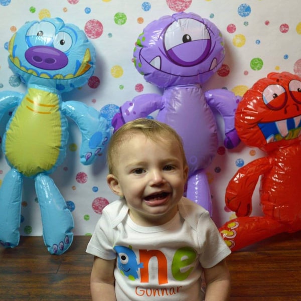 Monster Birthday Party - Monster Birthday Outfit Boy - Boy First ...