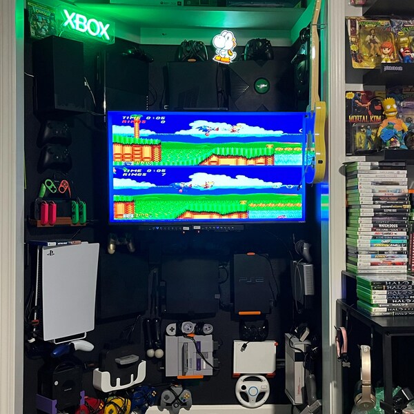 Sega Genesis 8-cartridge Storage Tray - Etsy