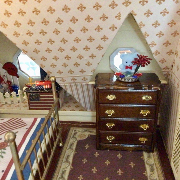 4th of July Independence Day Patriotic Miniature Figurine Scenes - Etsy