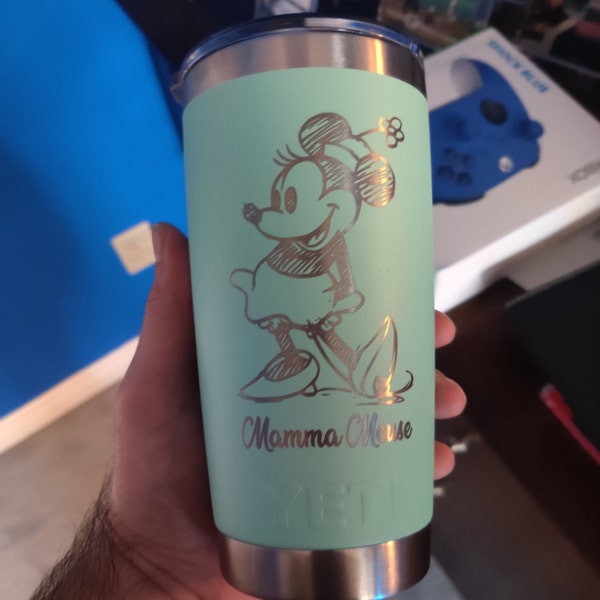 Disney YETI, Personalized 20 Oz YETI, Tinkerbell, Goofy, Frozen, Olaf ...